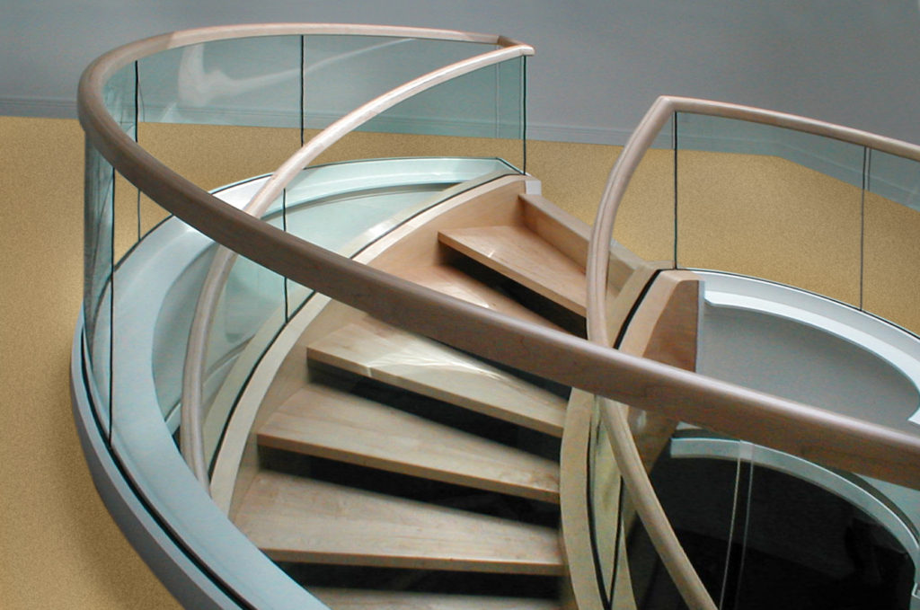 Curved Handrails - American Frameless